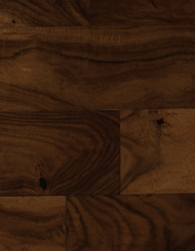 Luxurious NAF Engineered Hardwood Exotic Walnut Flooring
