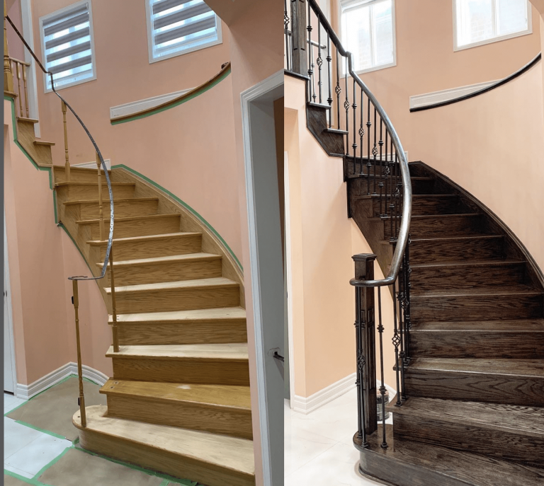 Top Stairs Installation in Brampton | Vellfinish Floors